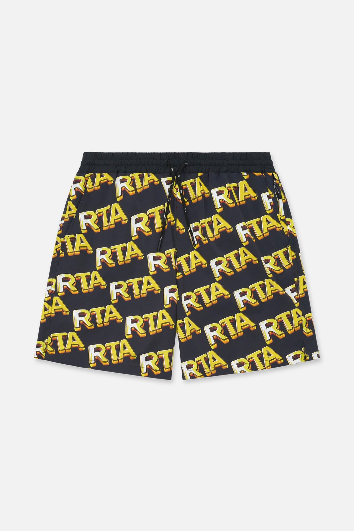 RTA Matt Swim Trunk | Black RTA Bullion